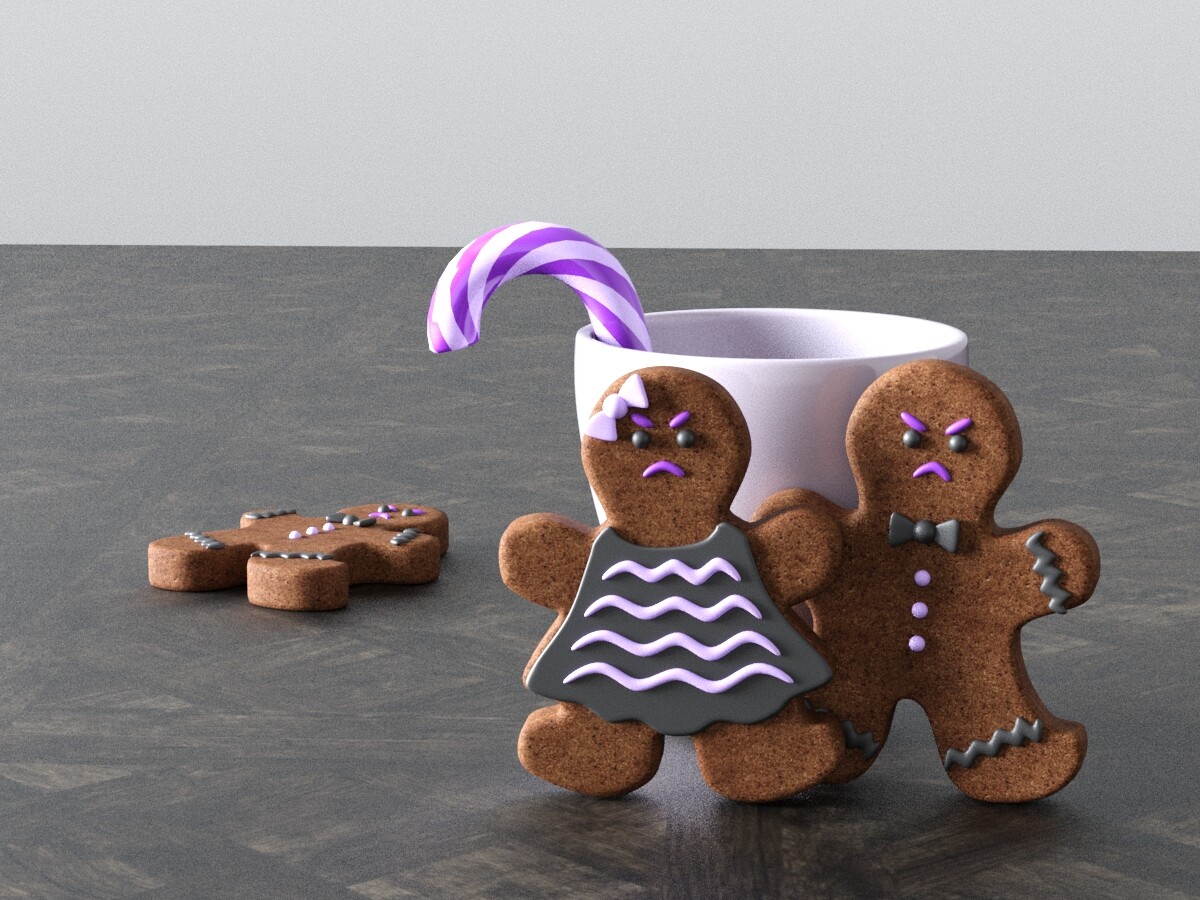 ArtStation - Angry cookies