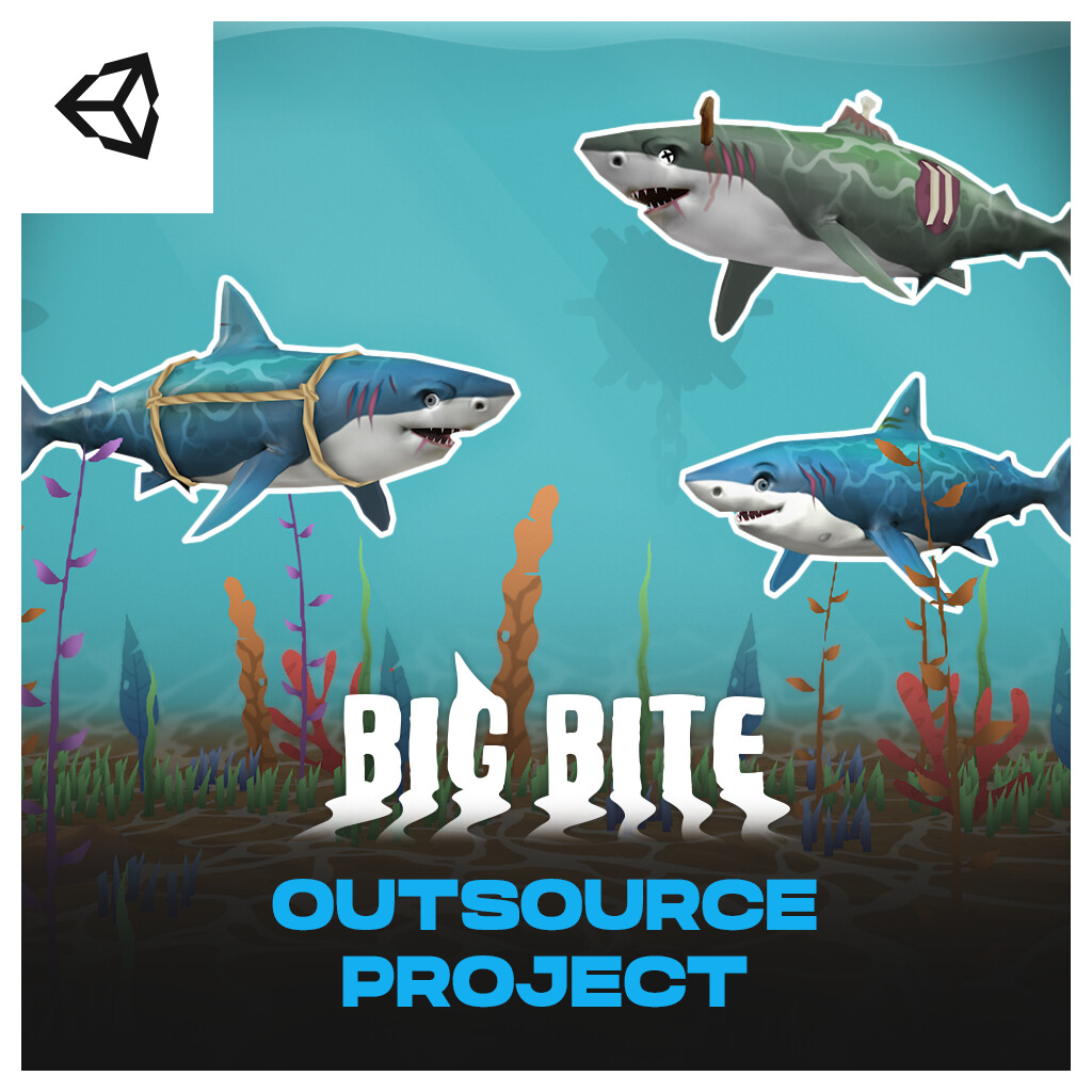 Influx Studio - Big Bite : Shark Outsource Project
