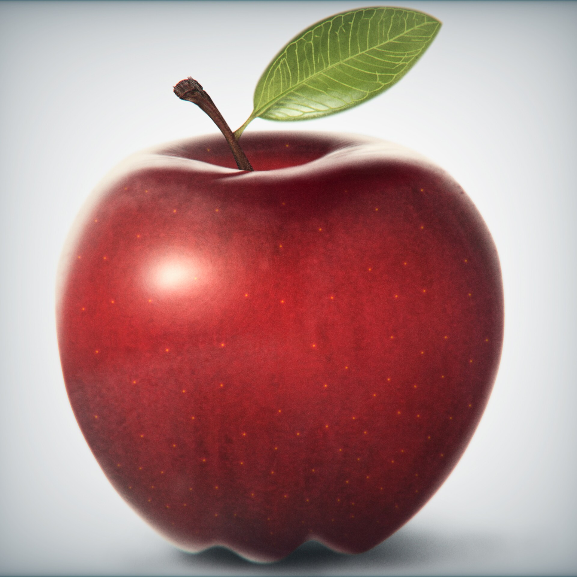 ArtStation - Apple Digital Painting