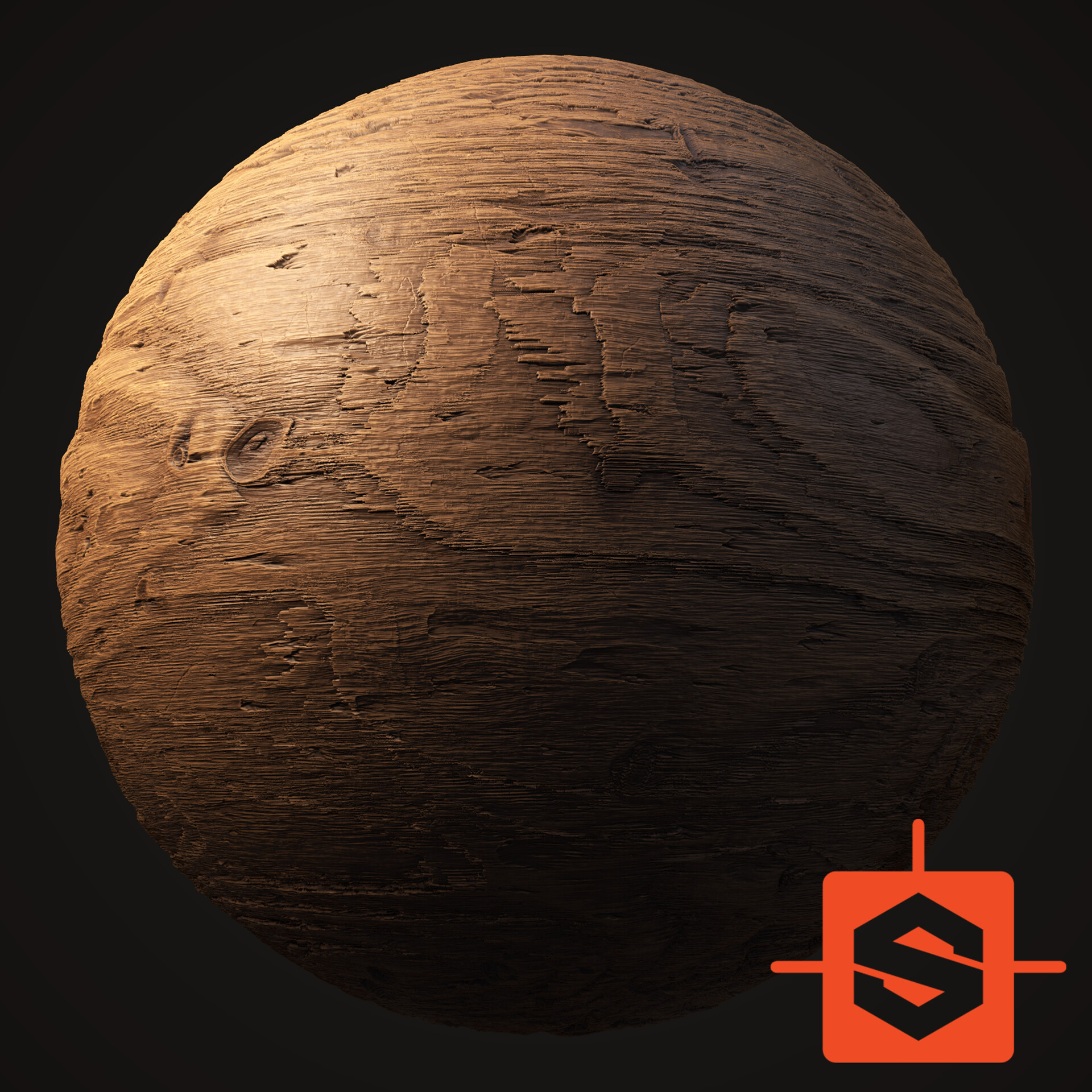 ArtStation - Substance Designer Wood Study