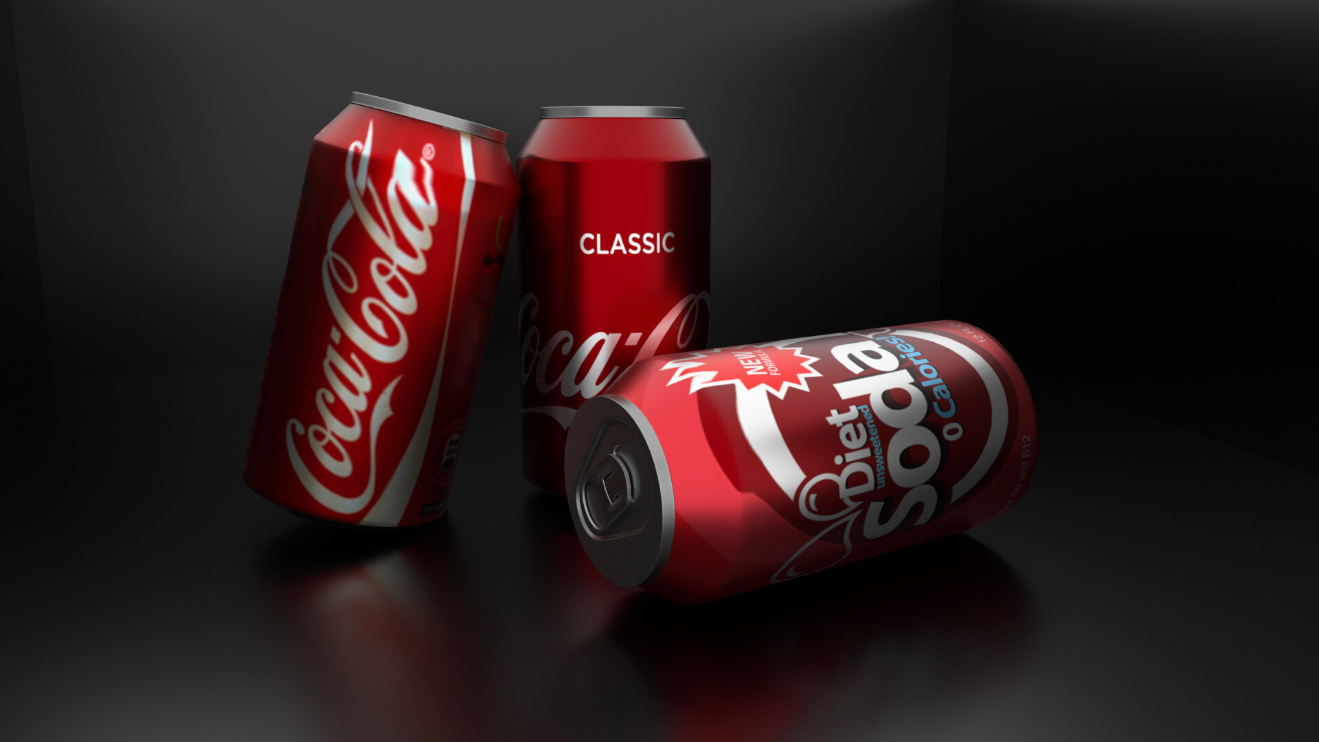 ArtStation - Coke can model