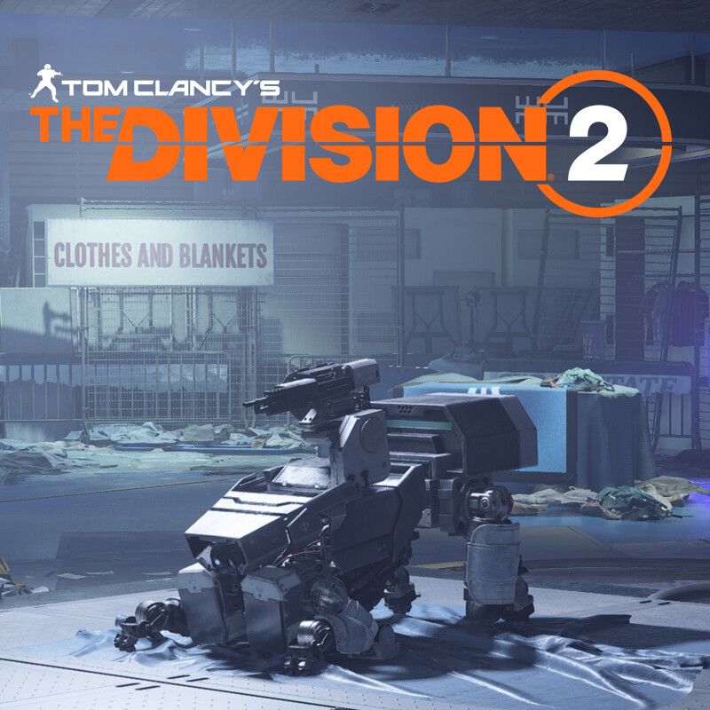 ArtStation - The Division 2 : Operation Dark Hours - Twin Dogs Boss Fight