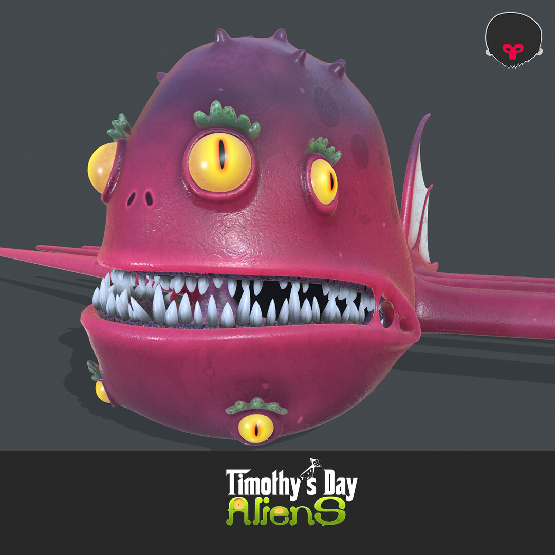 ArtStation - Alien Devil Fish