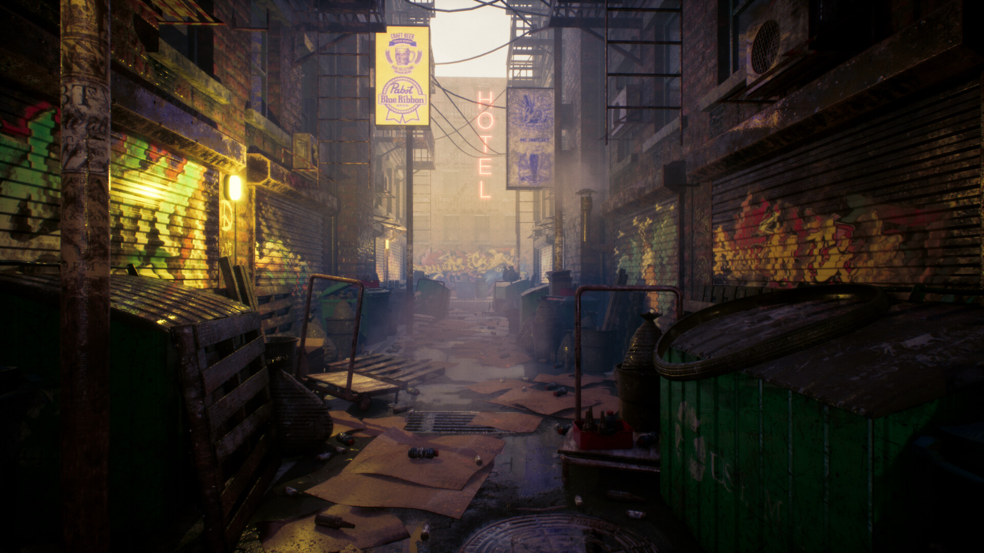 ArtStation - THE SCAR- GAME ENVIRONMENT