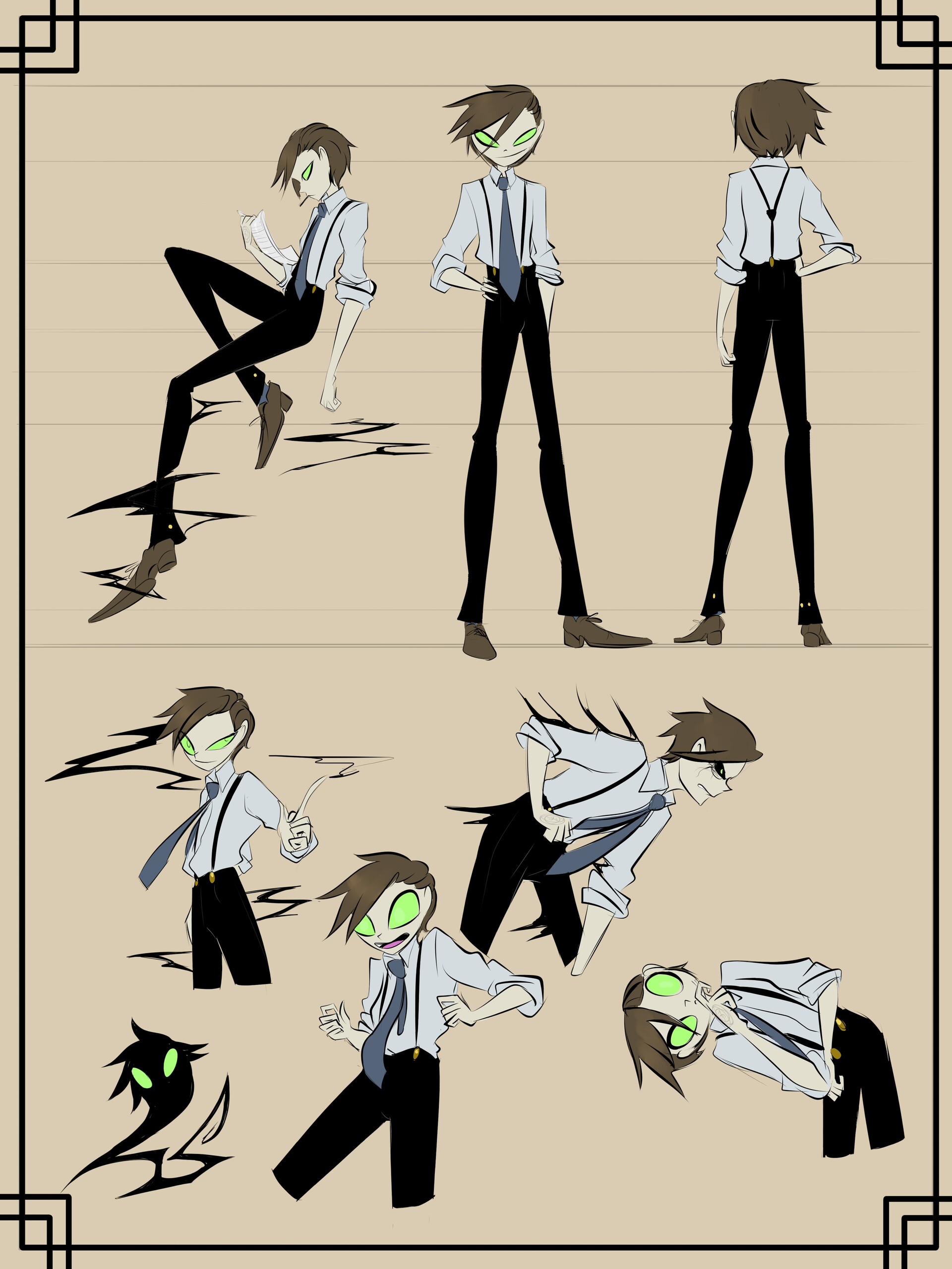 ArtStation - New griffin ref sheet for spook