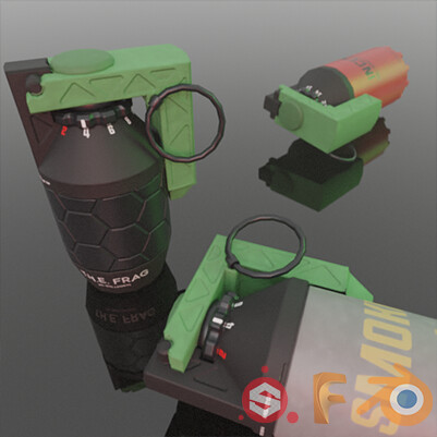 ArtStation - Granede "T.H.E. FRAG"