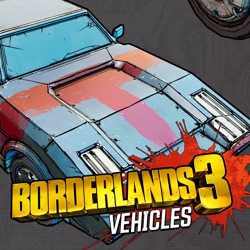 ArtStation - Borderlands 3 Promethea Muscle Car