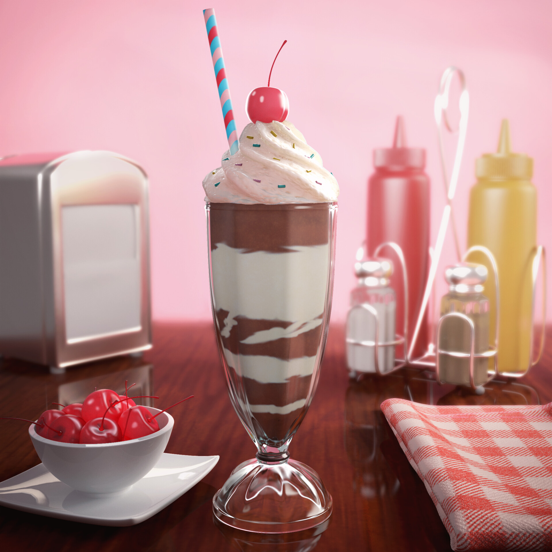 ArtStation - Milkshake exercise