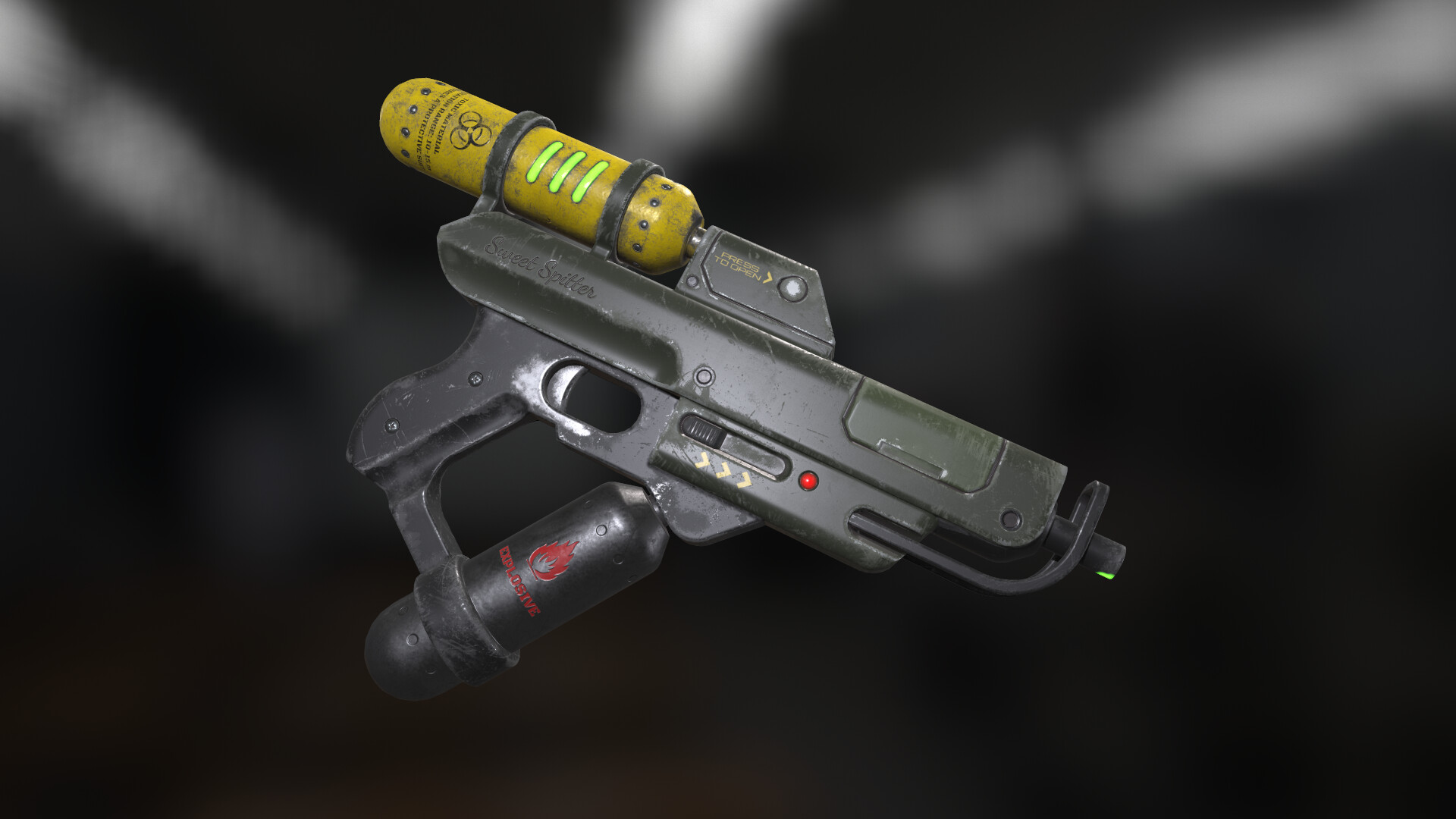 ArtStation - Sci-Fi Water Gun