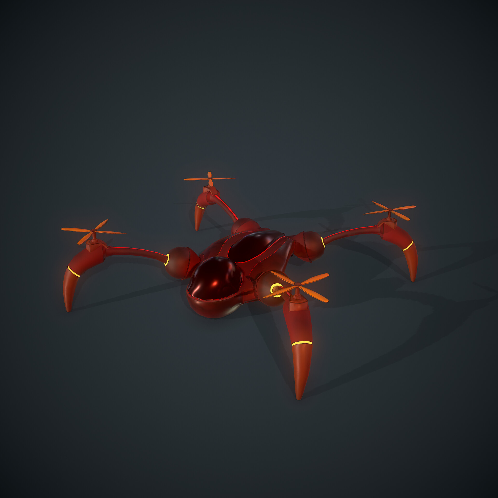 ArtStation - Red Drone