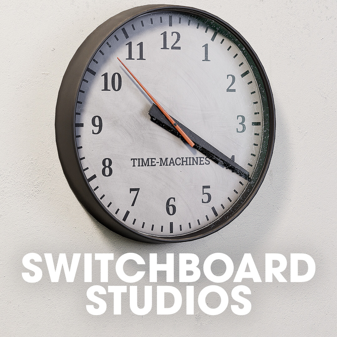 ArtStation - SWITCHBOARD - Basic wall clock