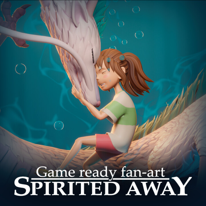 ArtStation - Spirited Away game-ready fanart