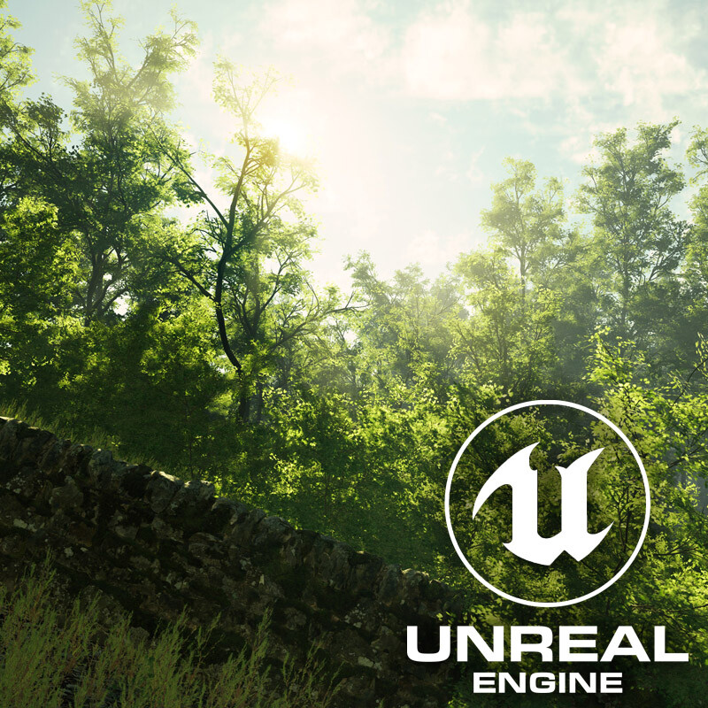 ArtStation - Trees and Shrubs Pack - Unreal Engine 4