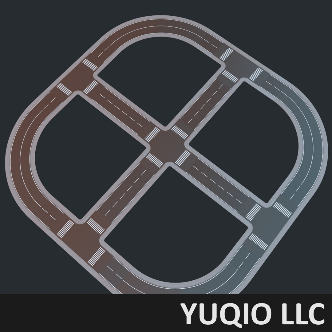 ArtStation - Modular Road