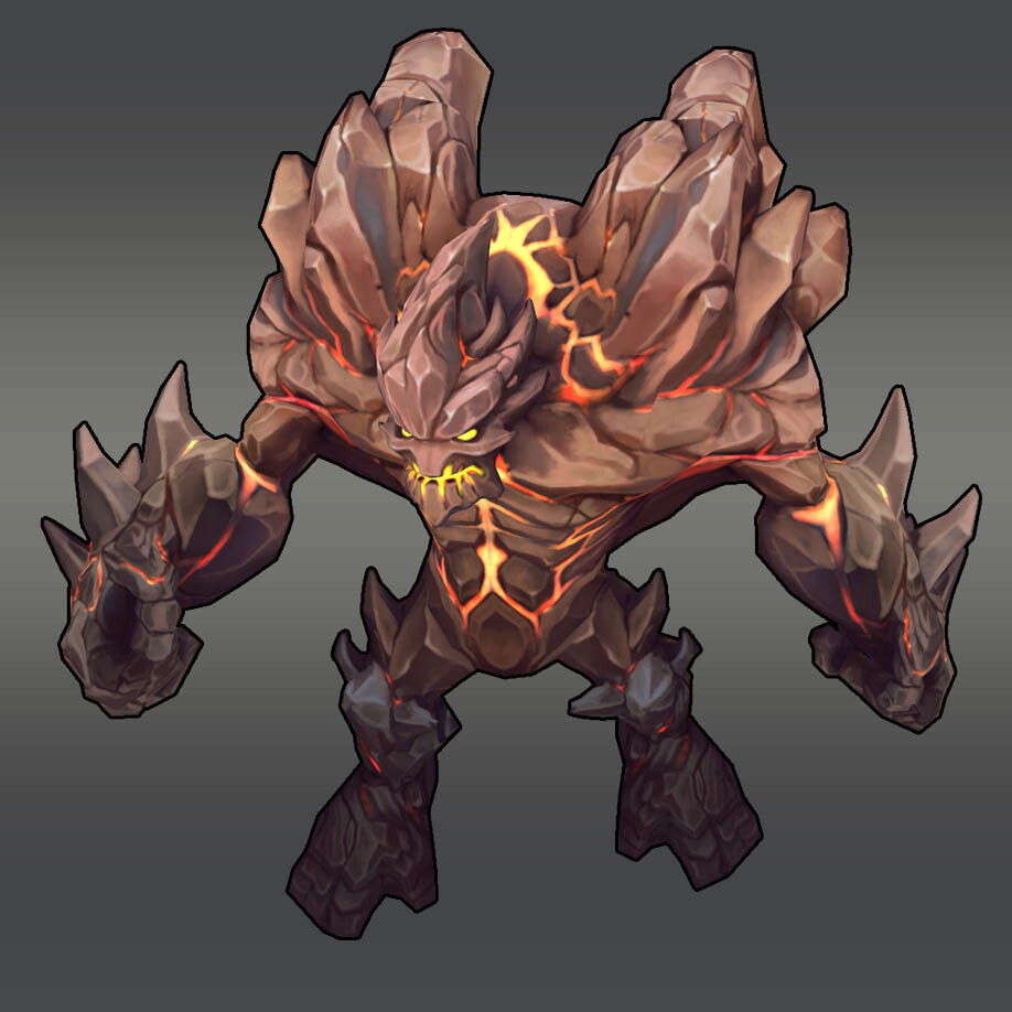 ArtStation - Malphite Riot Creative Contest