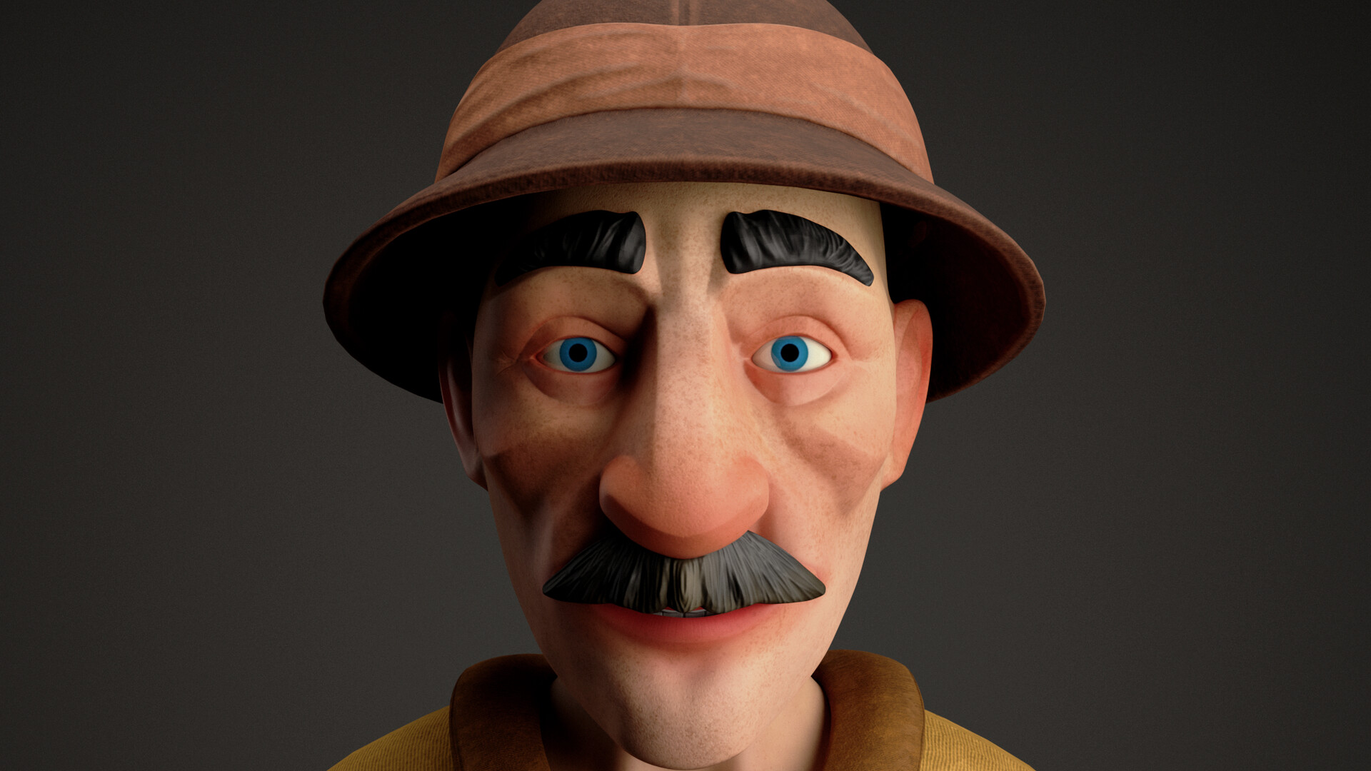 ArtStation - Modeling Character John Basie