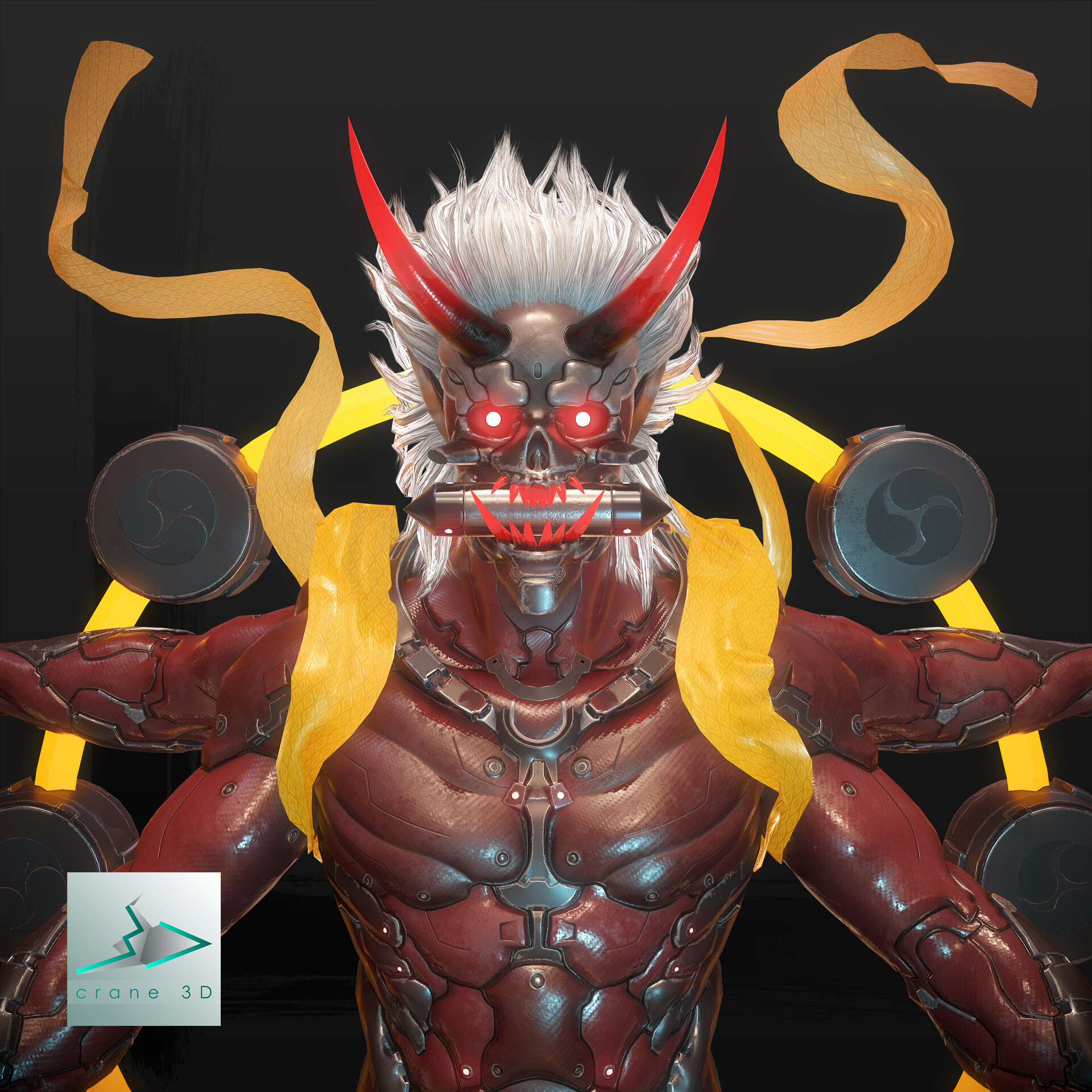 ArtStation - Raijin - Thunder God