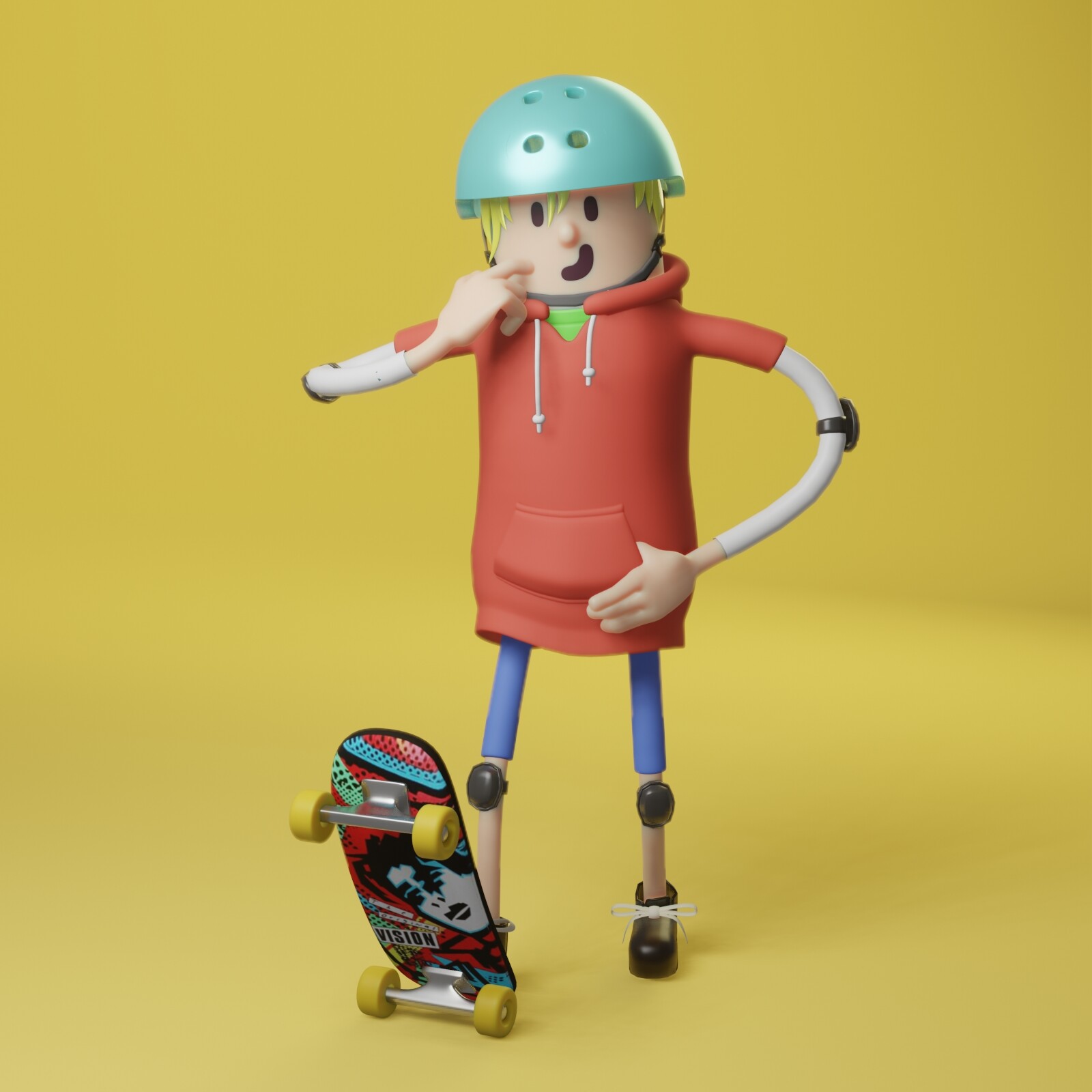 ArtStation - Skater Loop Animation