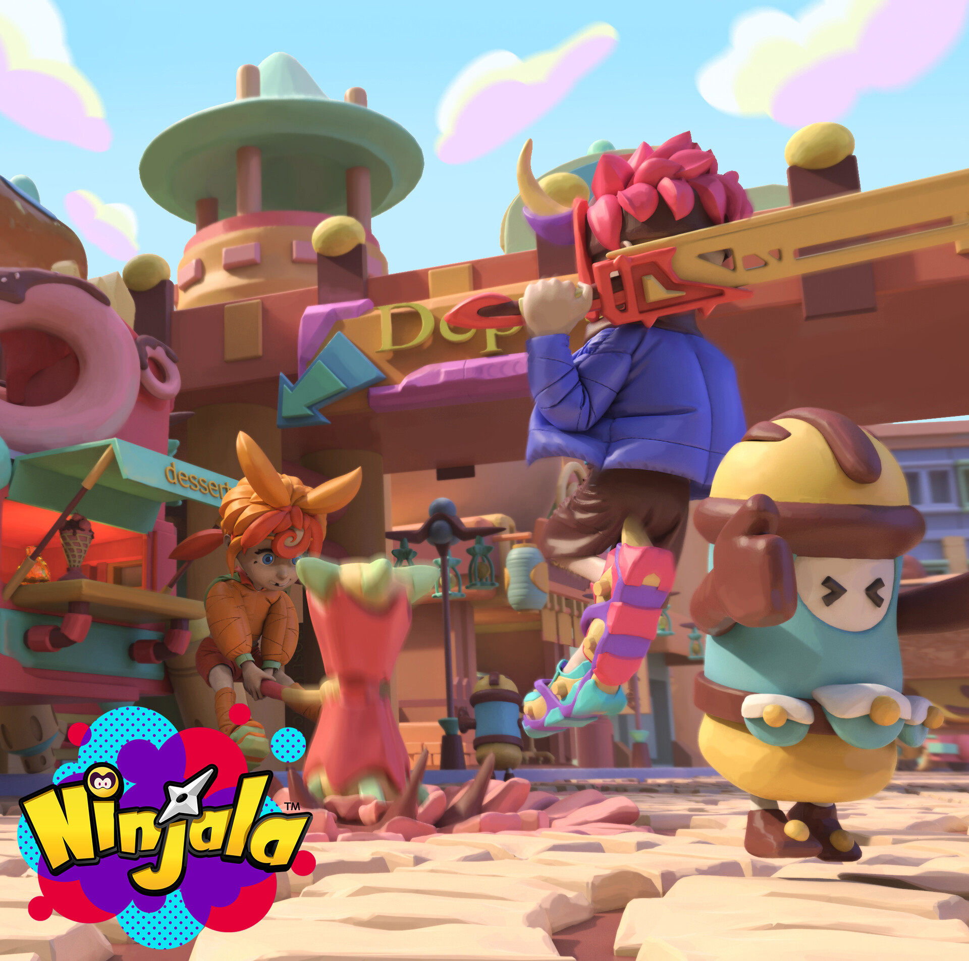 ArtStation - Ninjala——Sweetheart crit~！！！