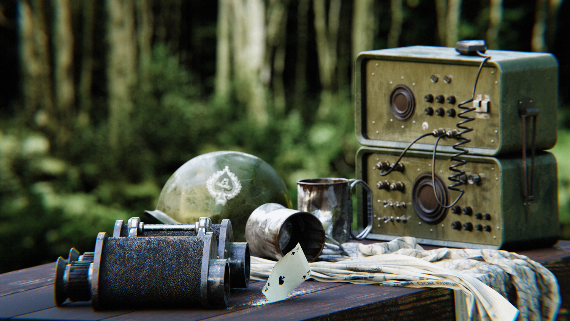 ArtStation - Planning Phase - World War 2 Scene