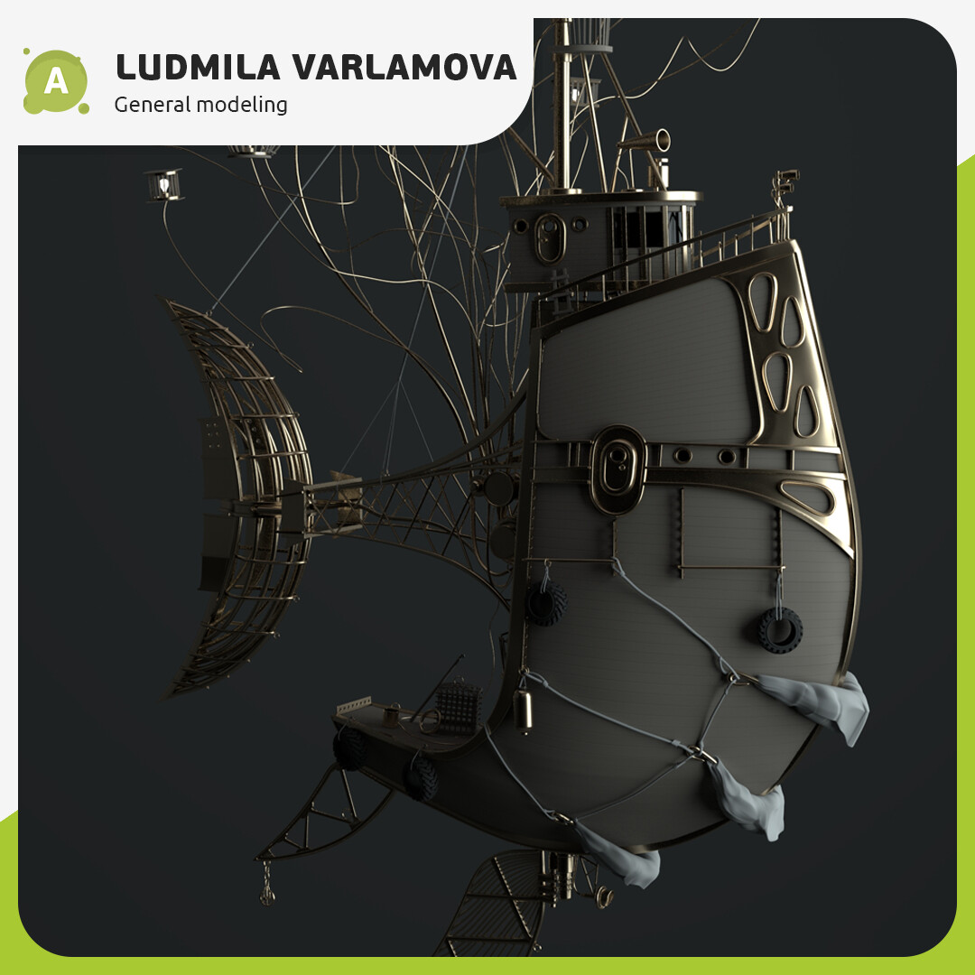 ArtStation - The Moth Hunter / Ludmila Varlamova