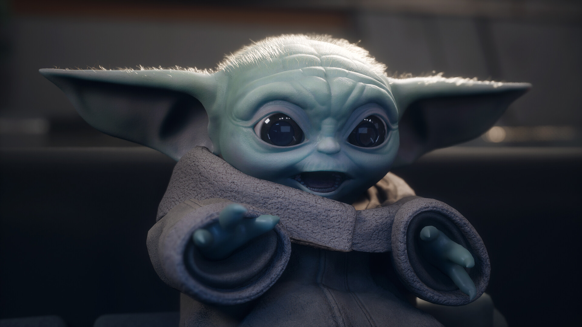 ArtStation - Animated Baby Yoda (realtime)