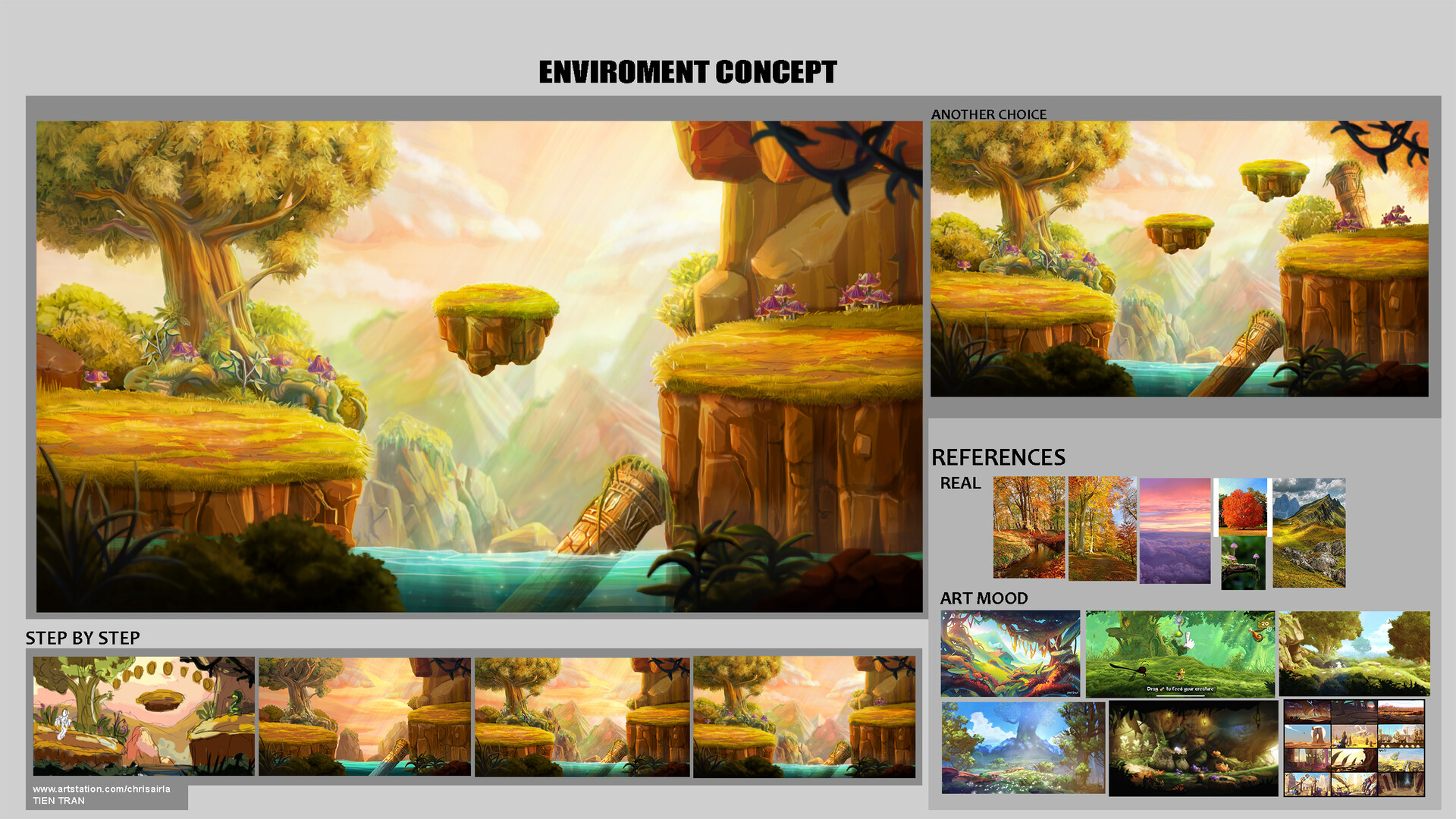 ArtStation - Side-Scrolling : Paradise In Greece