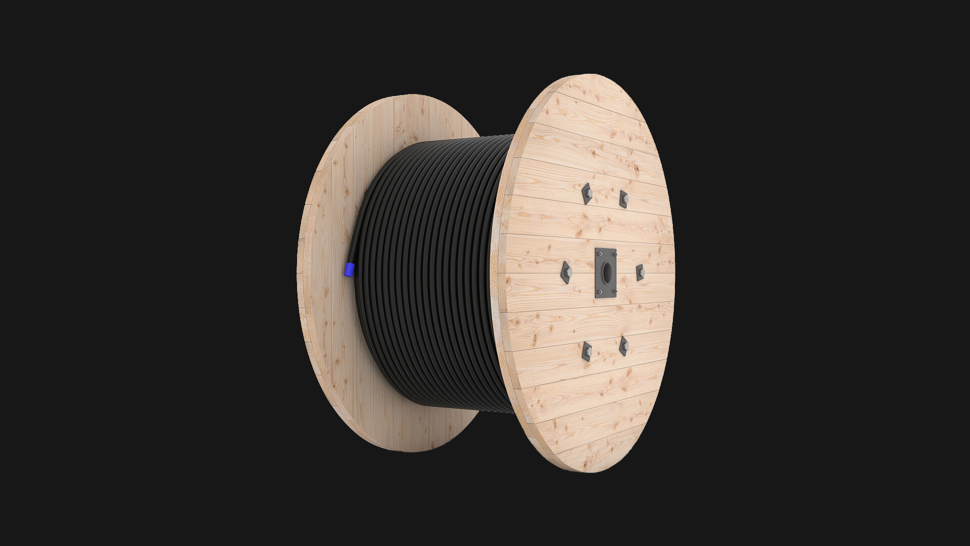 ArtStation - Cable drum