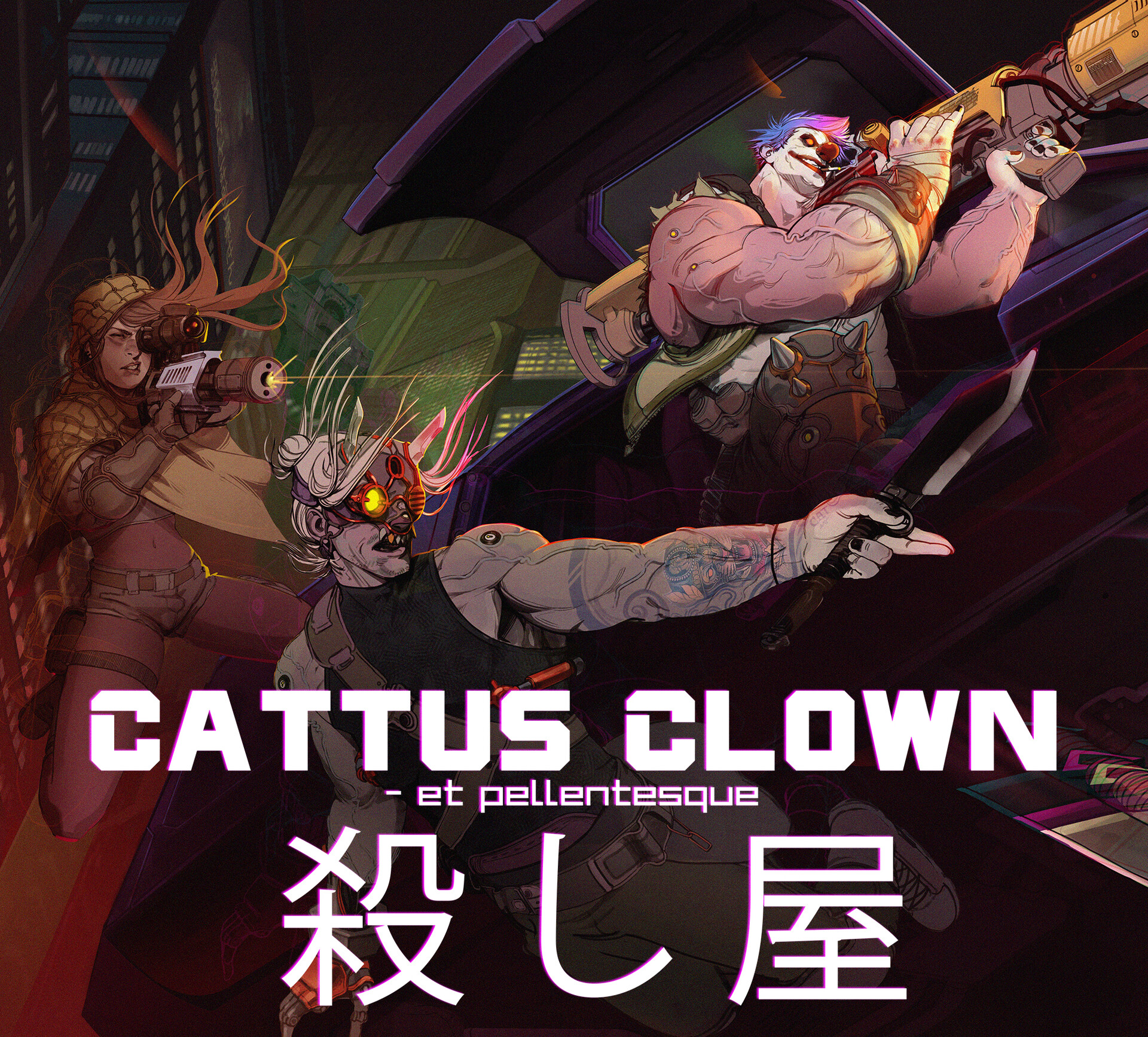ArtStation - Cattus Clown et pellentesque - 殺 し 屋