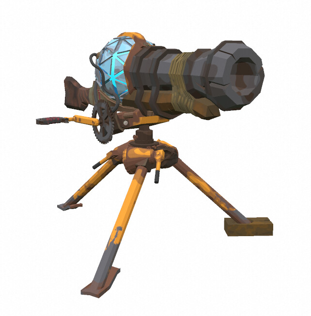 ArtStation - Laser Cannon