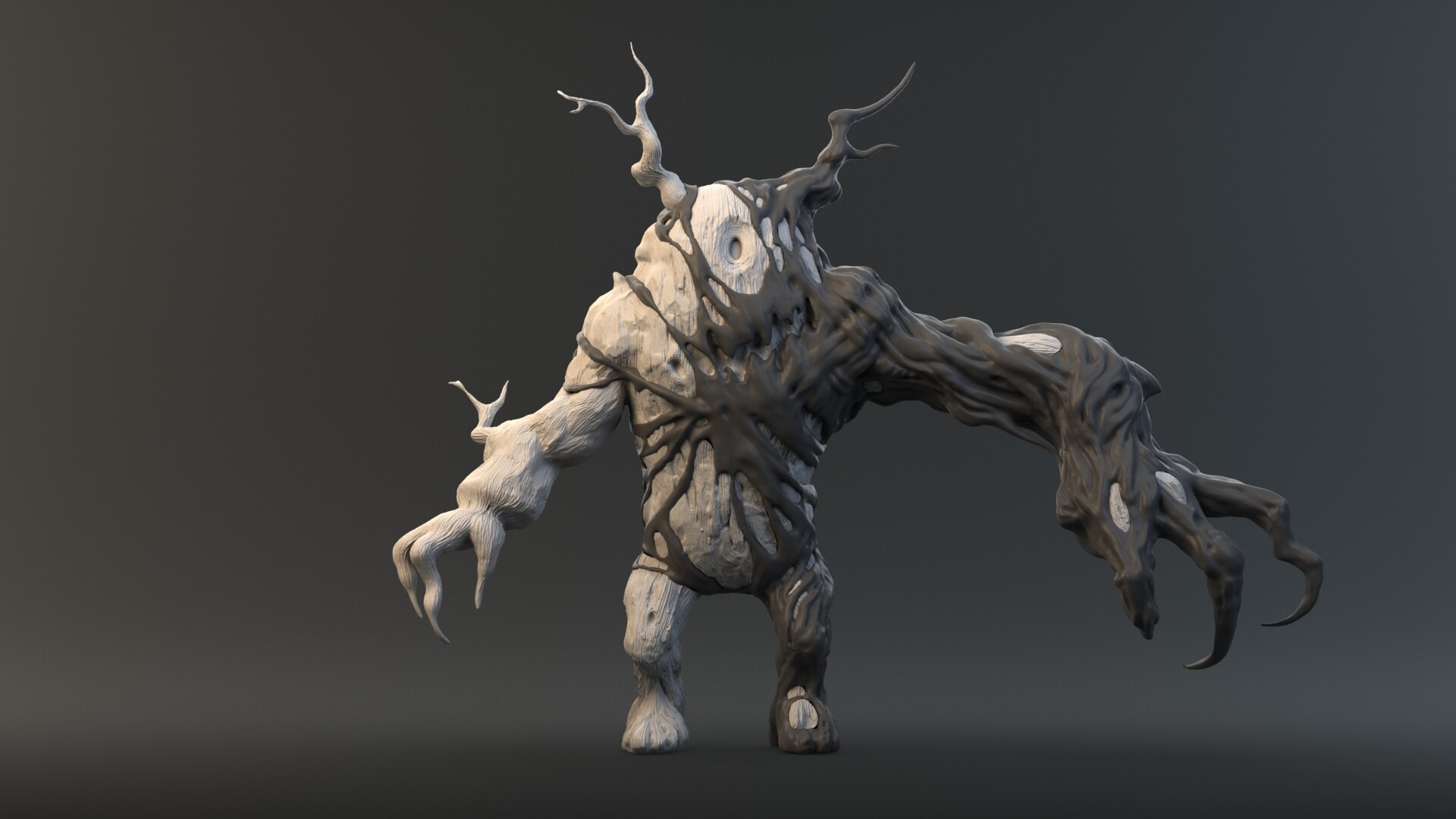 ArtStation - Tree monster