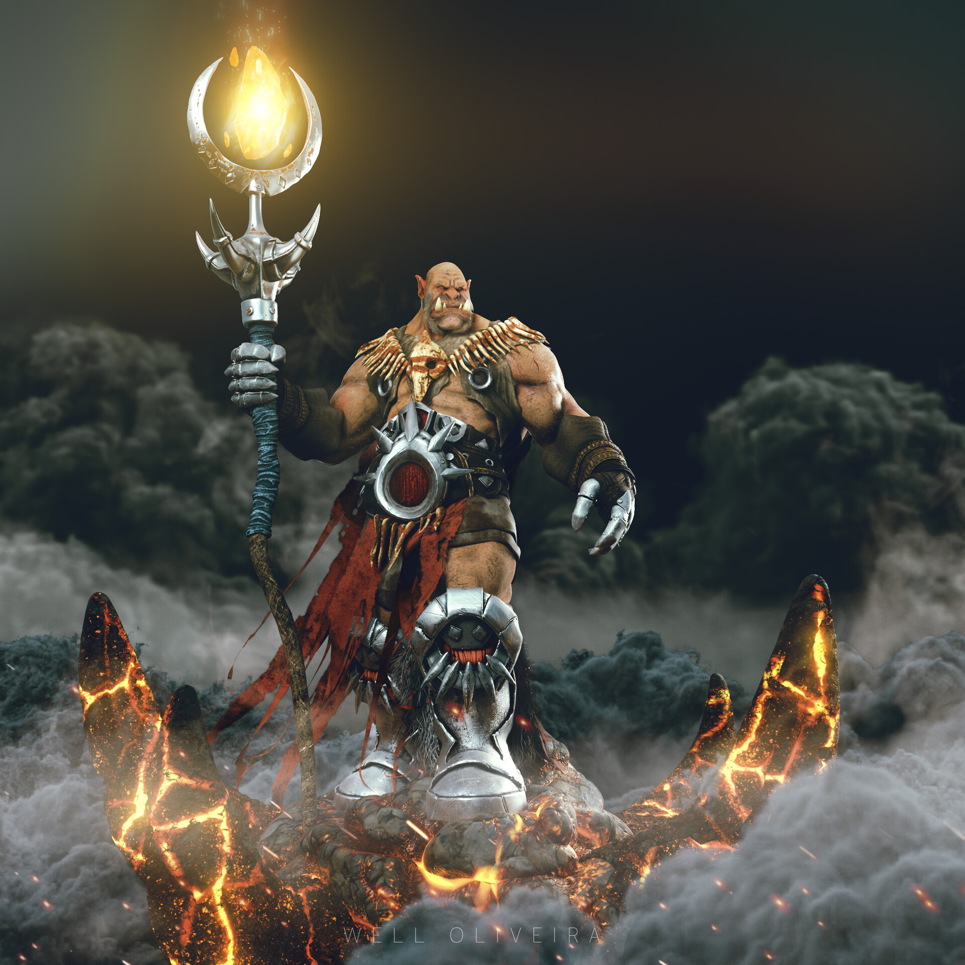 ArtStation - (Orc ) Ner'zhul