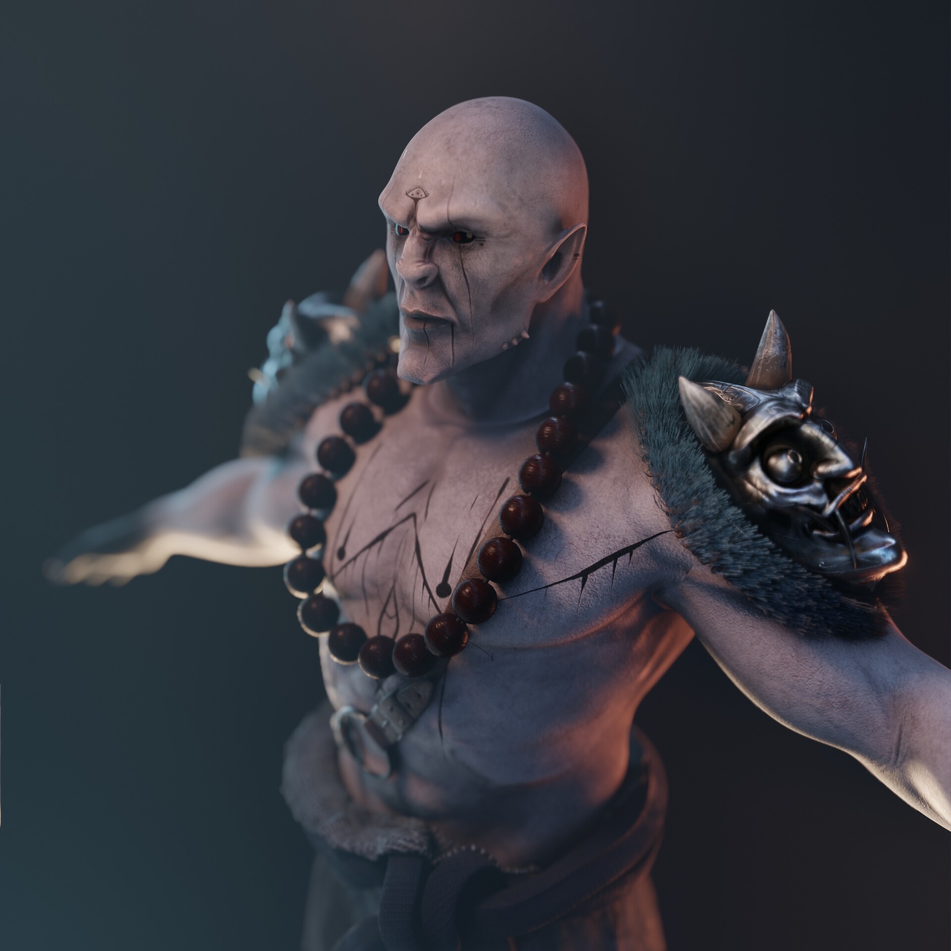 ArtStation - Demon Warrior