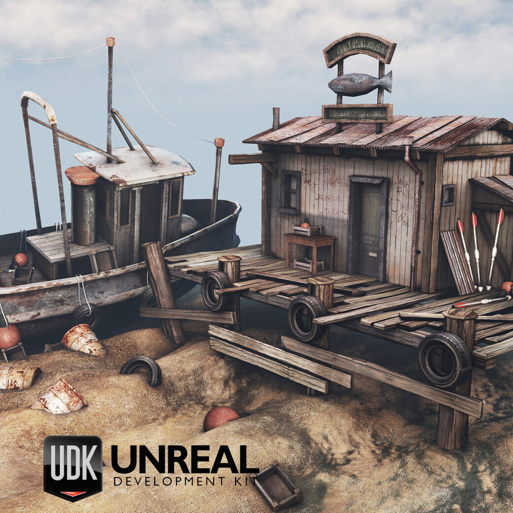 ArtStation - Unreal Development Kit FanArt - Background1
