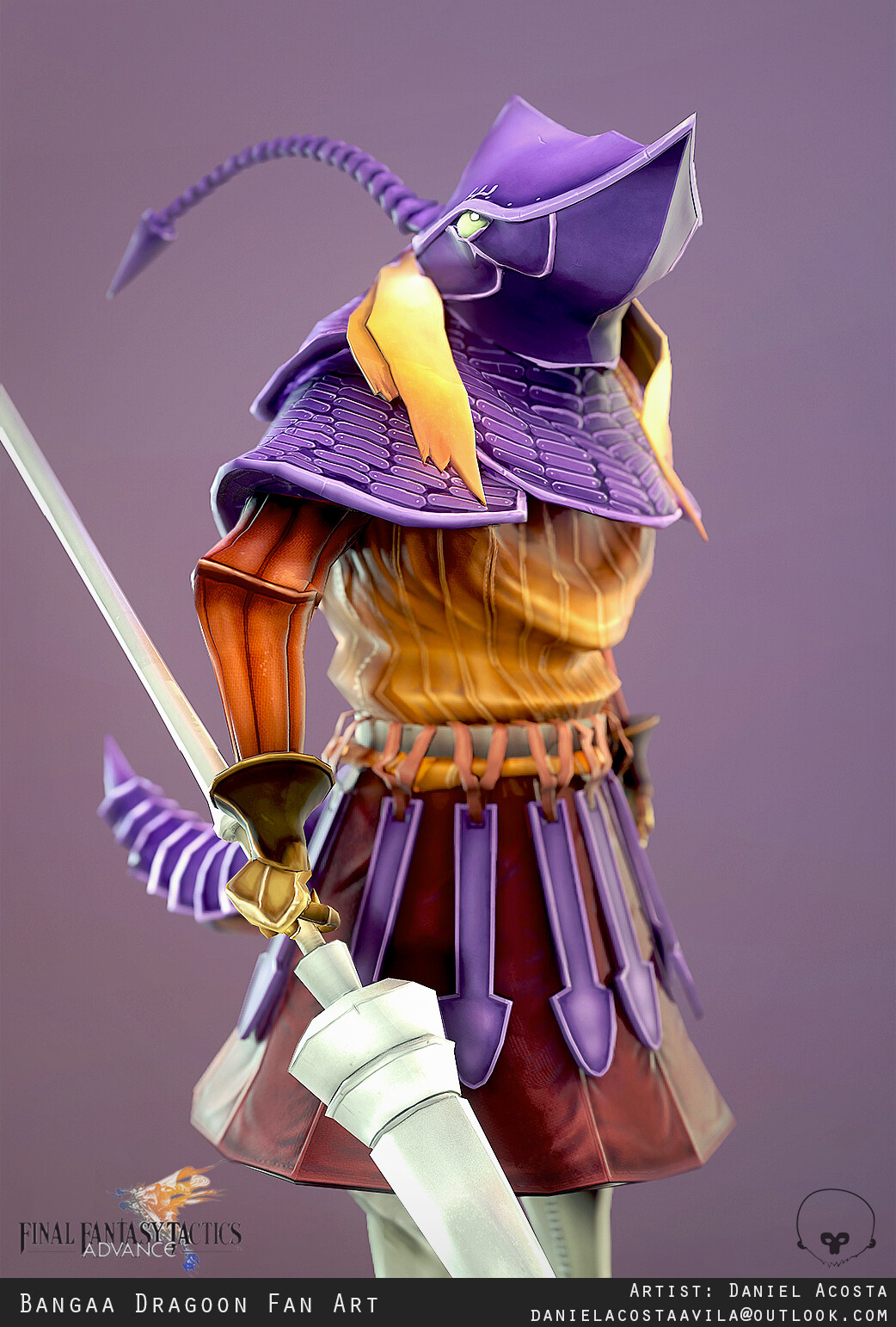 ArtStation - Bangaa Dragoon Fanart