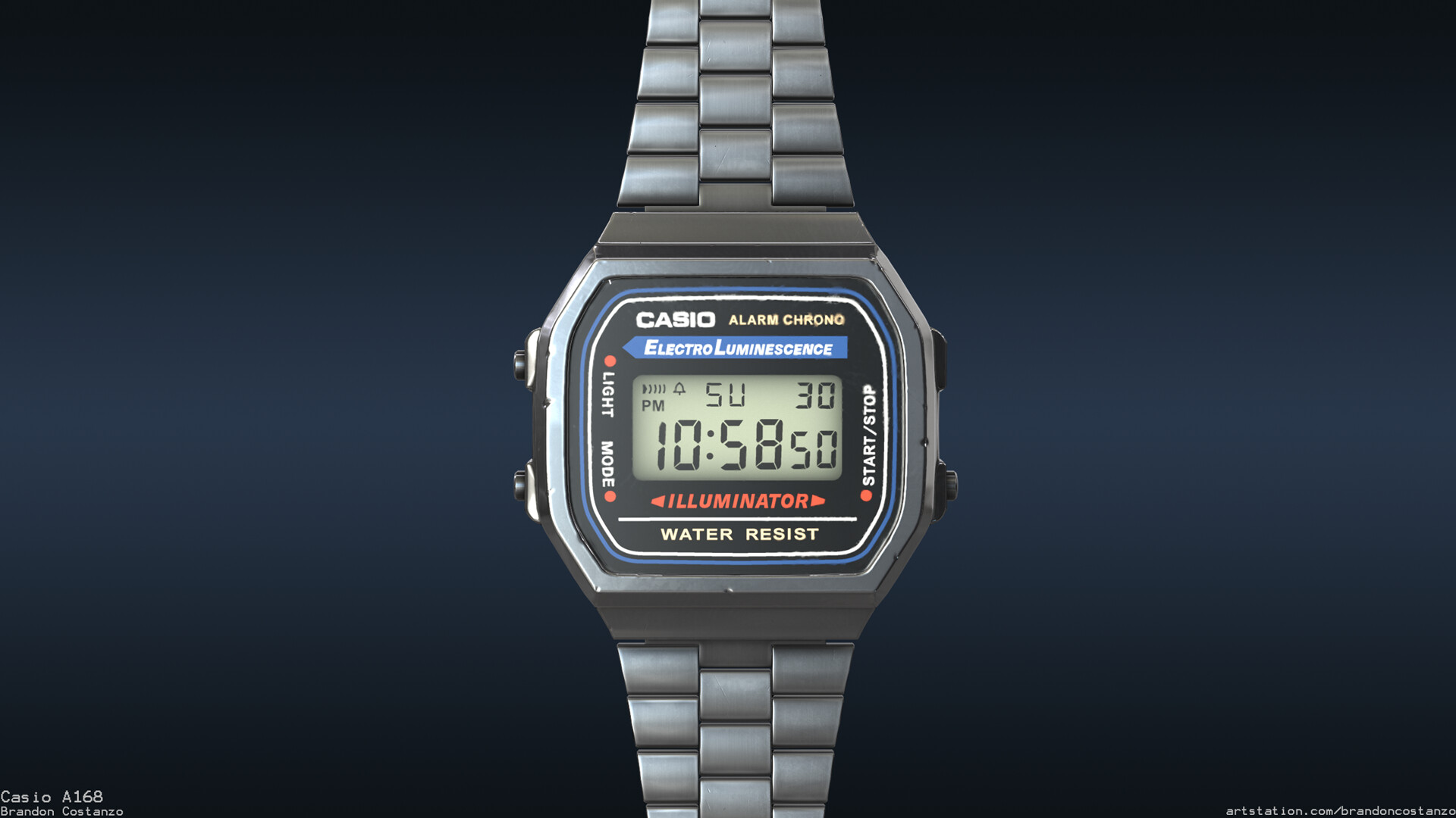 ArtStation - Casio A168 Classic Watch