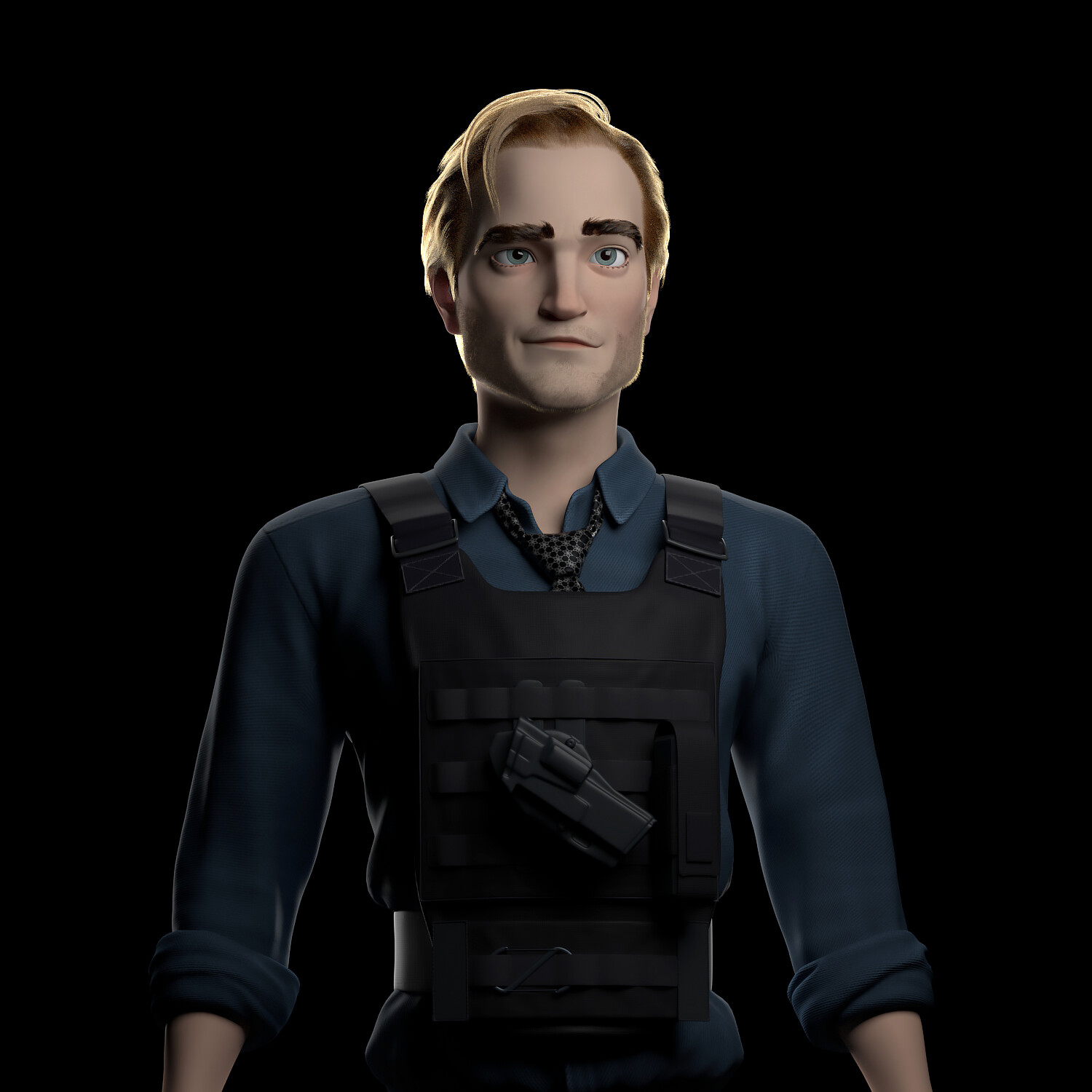 ArtStation - Neil from tenet