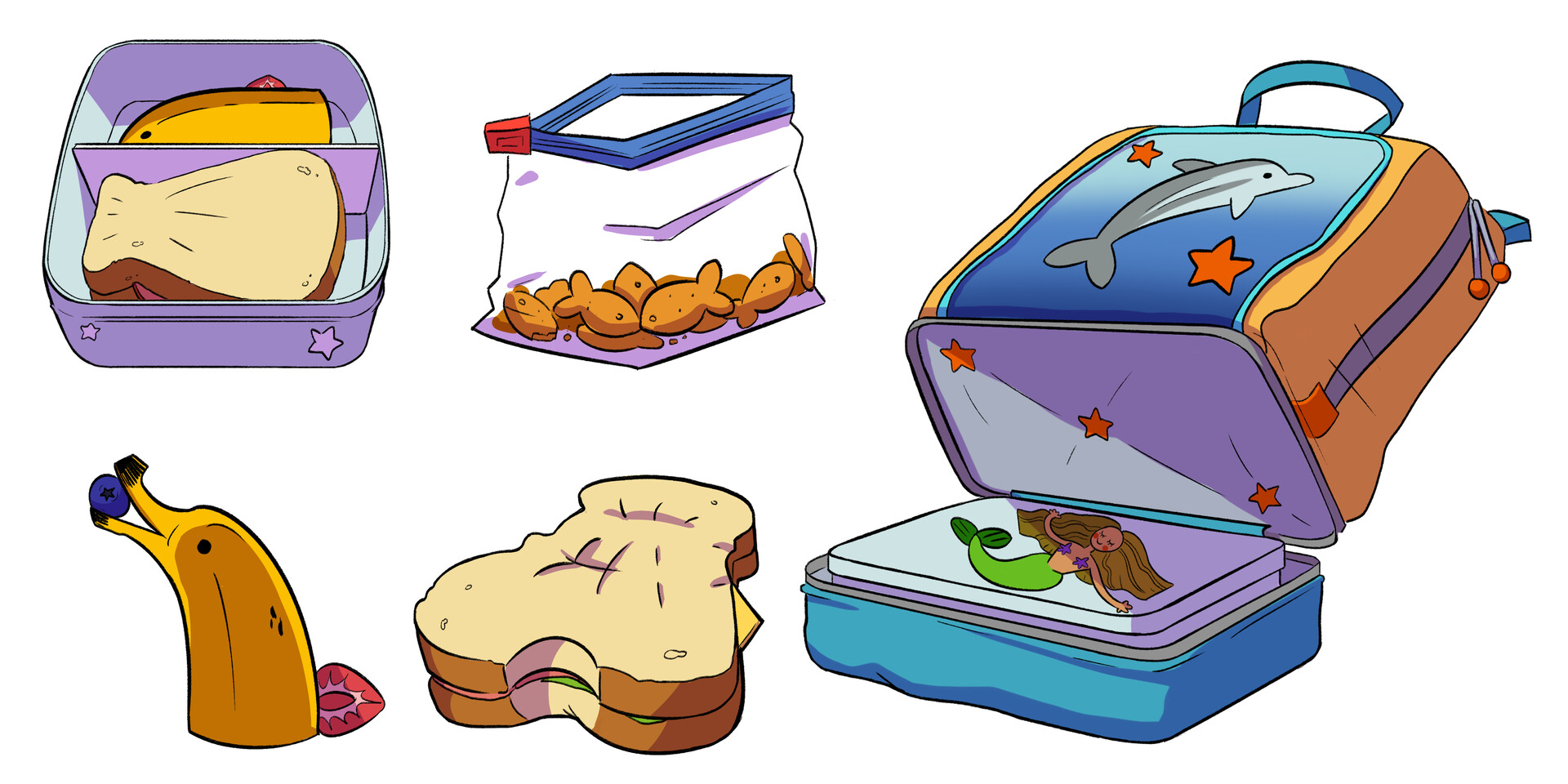 ArtStation - Lunchbox Prop Design - Netflix Art Trainee Application