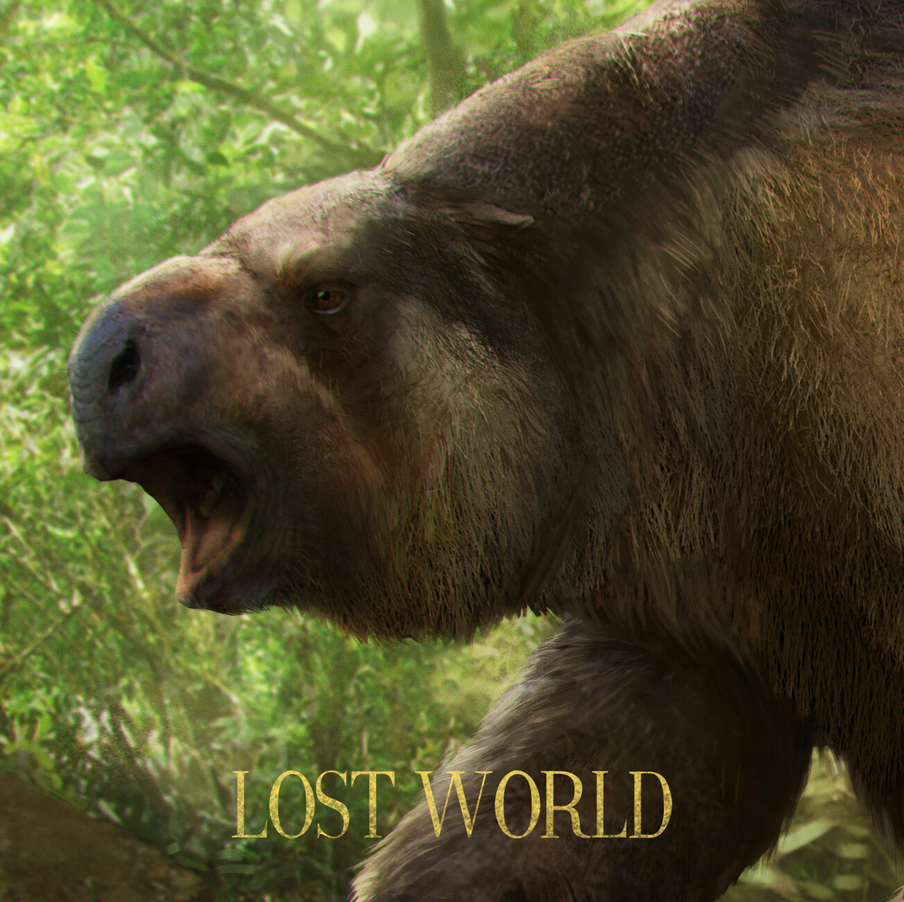 ArtStation - Lost World - Megatherium
