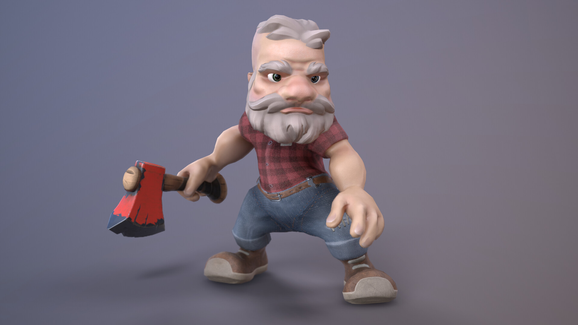 ArtStation - Lumberjack Jones