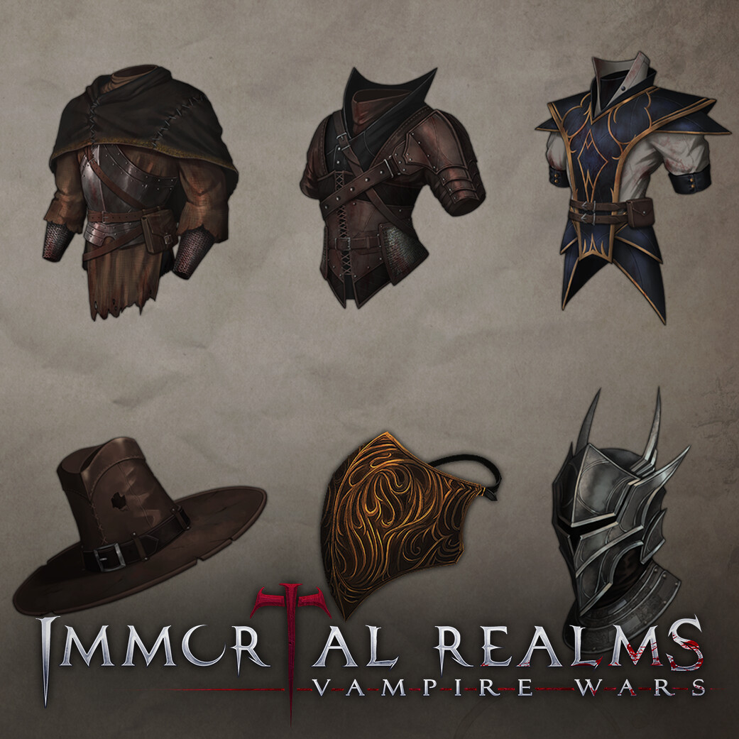 Carl Johan Bäckman - Immortal Realms: Vampire Wars Item Illustrations