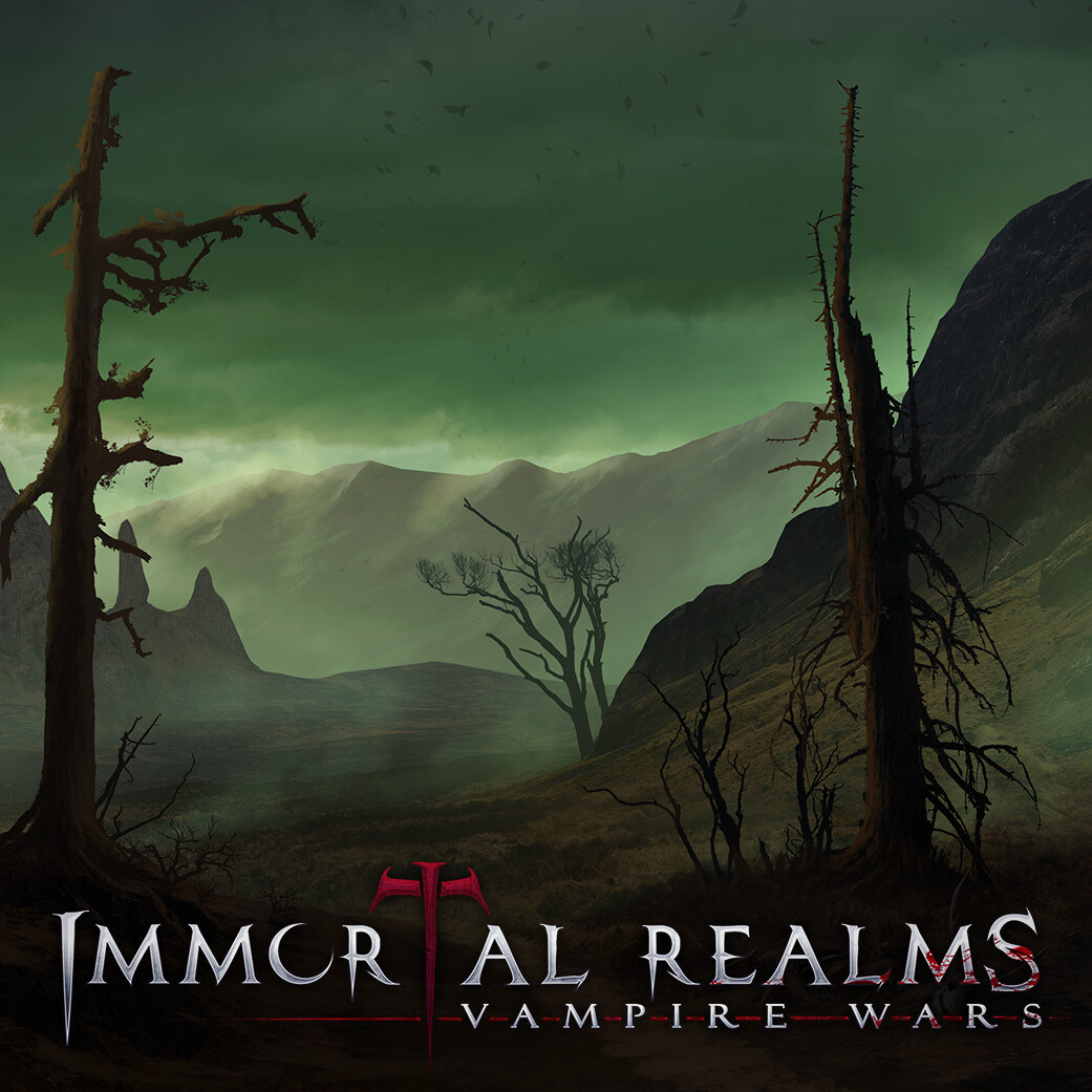 Carl Johan Bäckman - Immortal Realms: Vampire Wars Map Illustrations