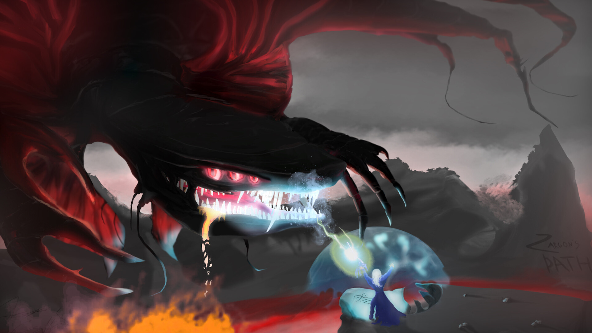 Gallex industries - The making of Dornovur, the black lava drake (with ...