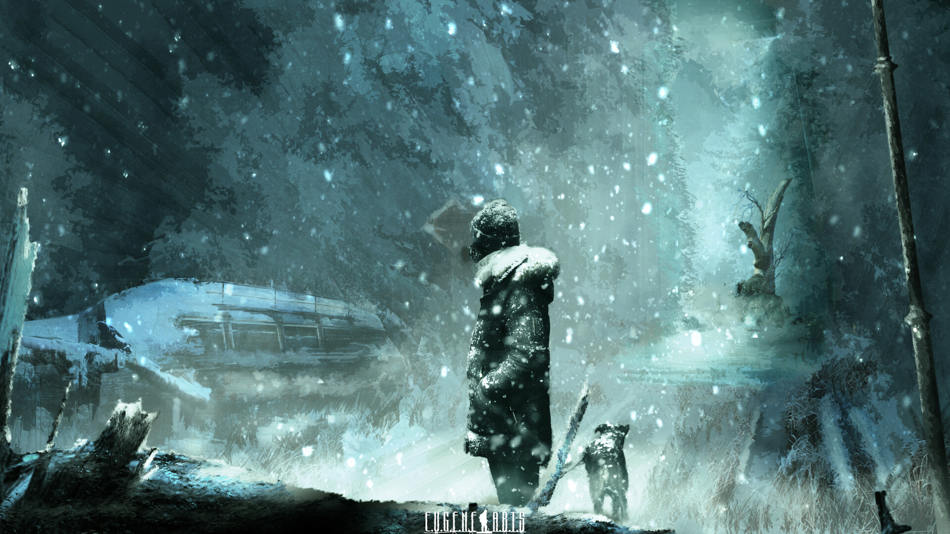 ArtStation - Lonely Forest