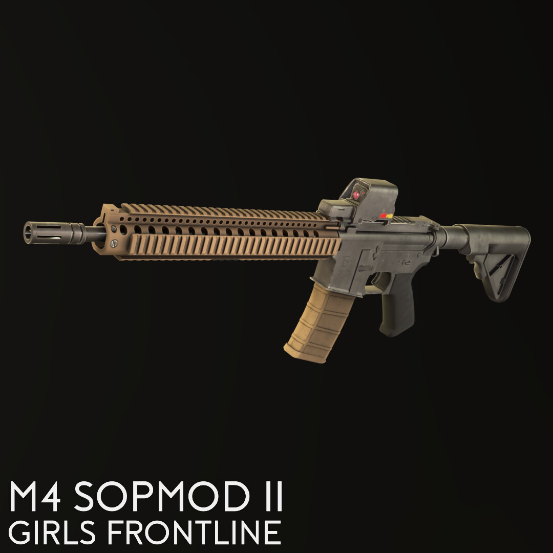 ArtStation - M4 Sopmod II