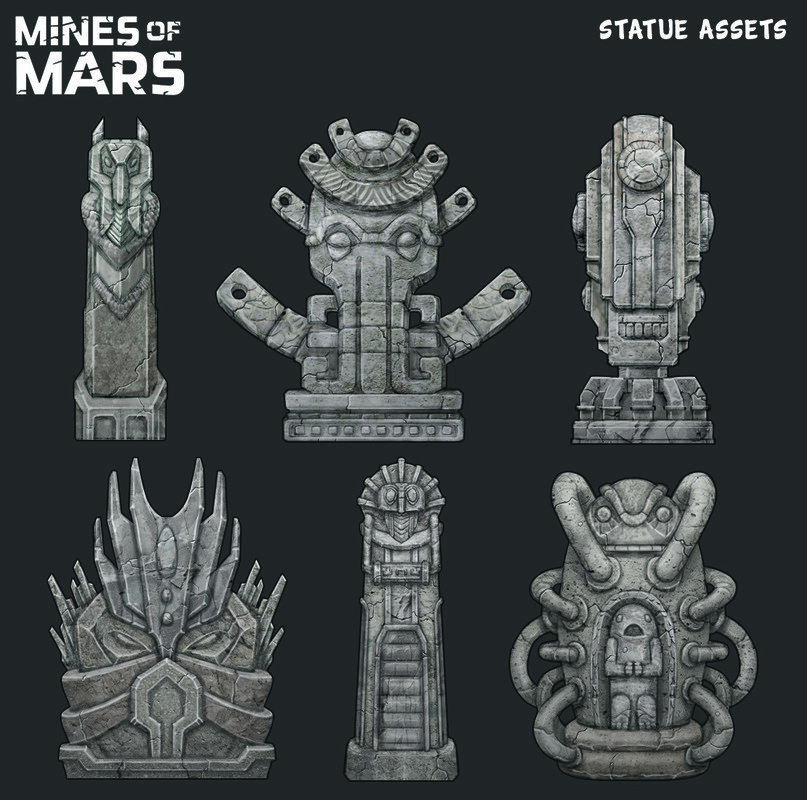 ArtStation - Mines Of Mars Concepts