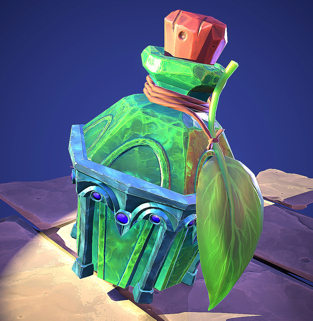 ArtStation - Leafy Liqueur