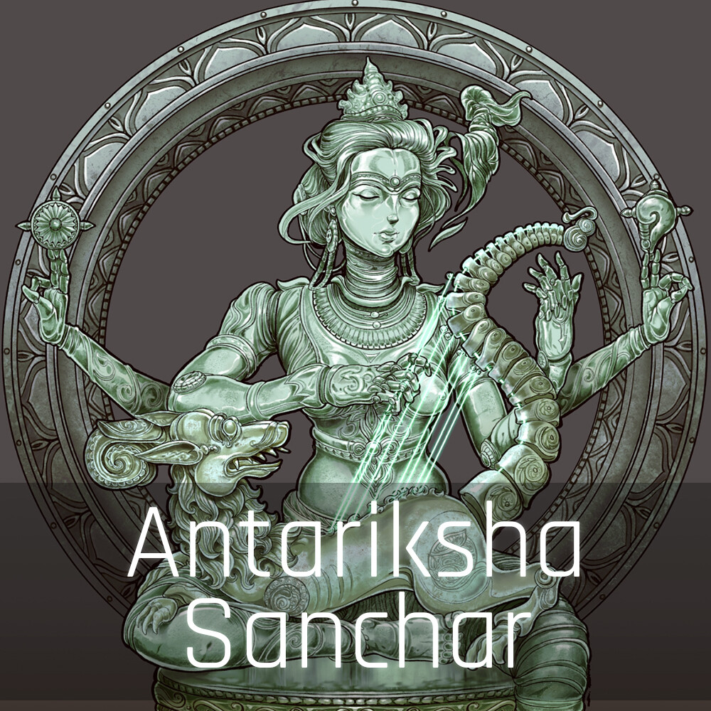 ArtStation - Antariksha Sanchar - Plucked Musical Automaton