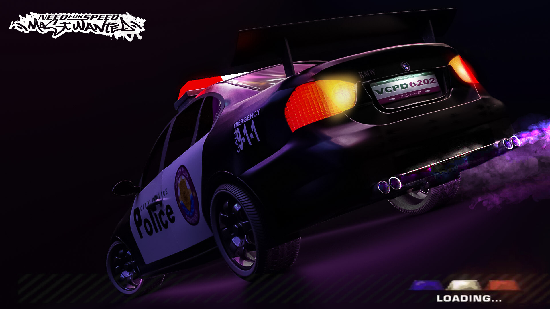 ArtStation - BMW Police Car NFS Version 3d model.
