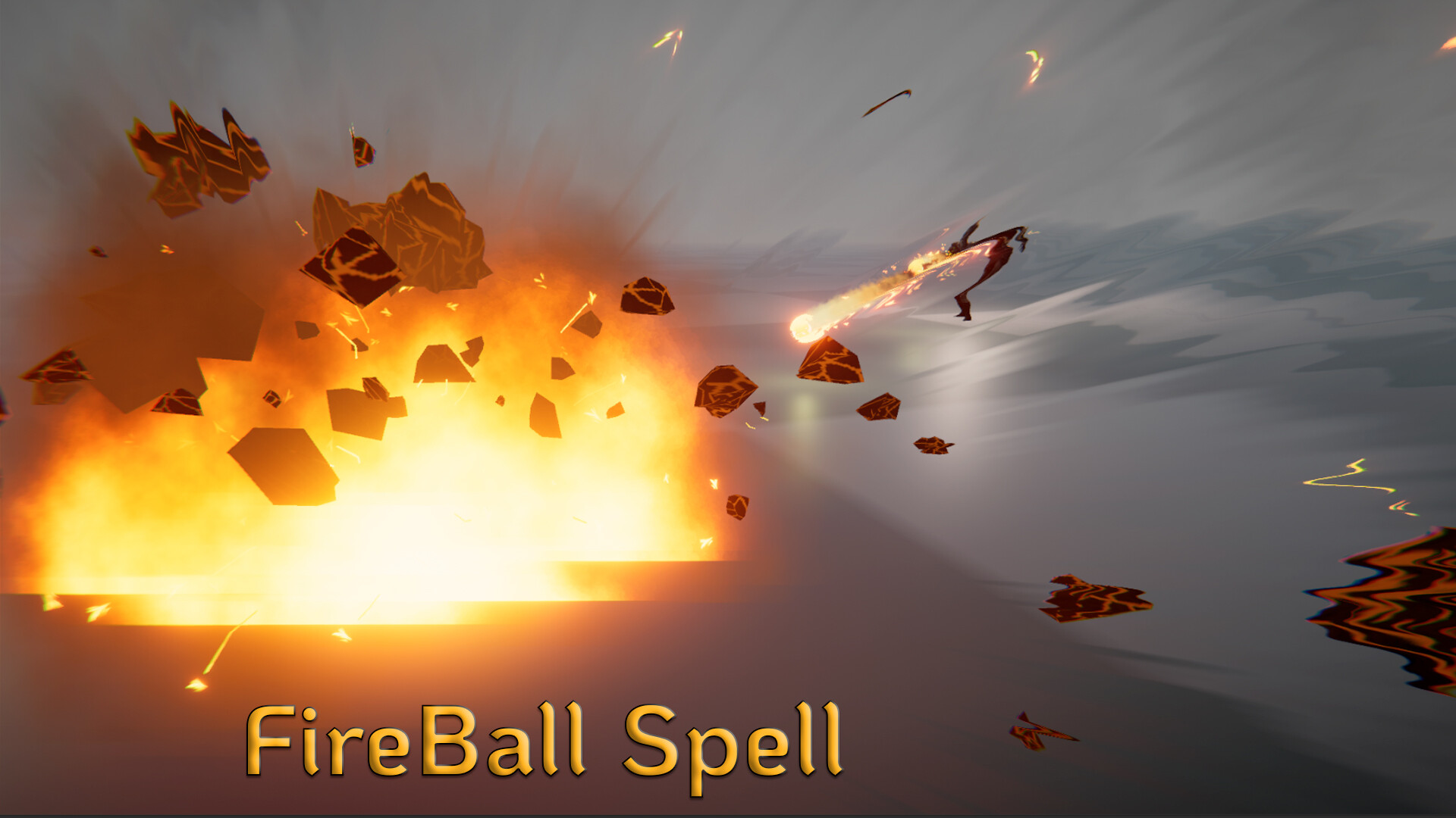 ArtStation - FireBall + Explosion Spell [Realtime VFX]